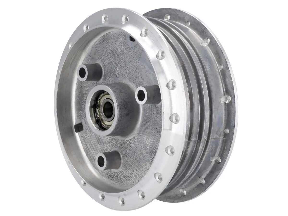 Radnabe Standard Aluminium silber (mit Lager), 24,00